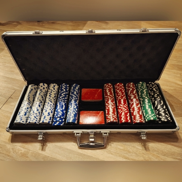 Games | Full Set Of Casinostyle Poker Chips | Poshmark